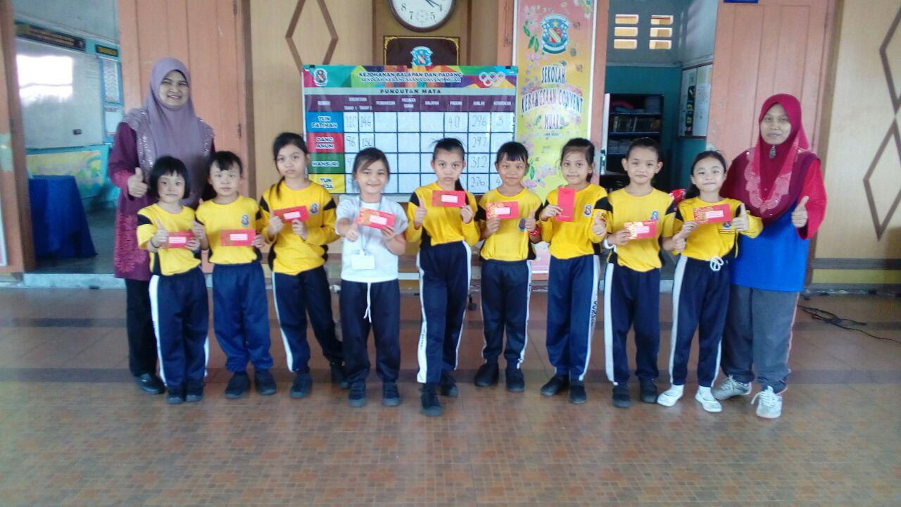 SEKOLAH KEBANGSAAN CONVENT MUAR: PENYAMPAIAN SUMBANGAN TAHUN BAHARU CINA