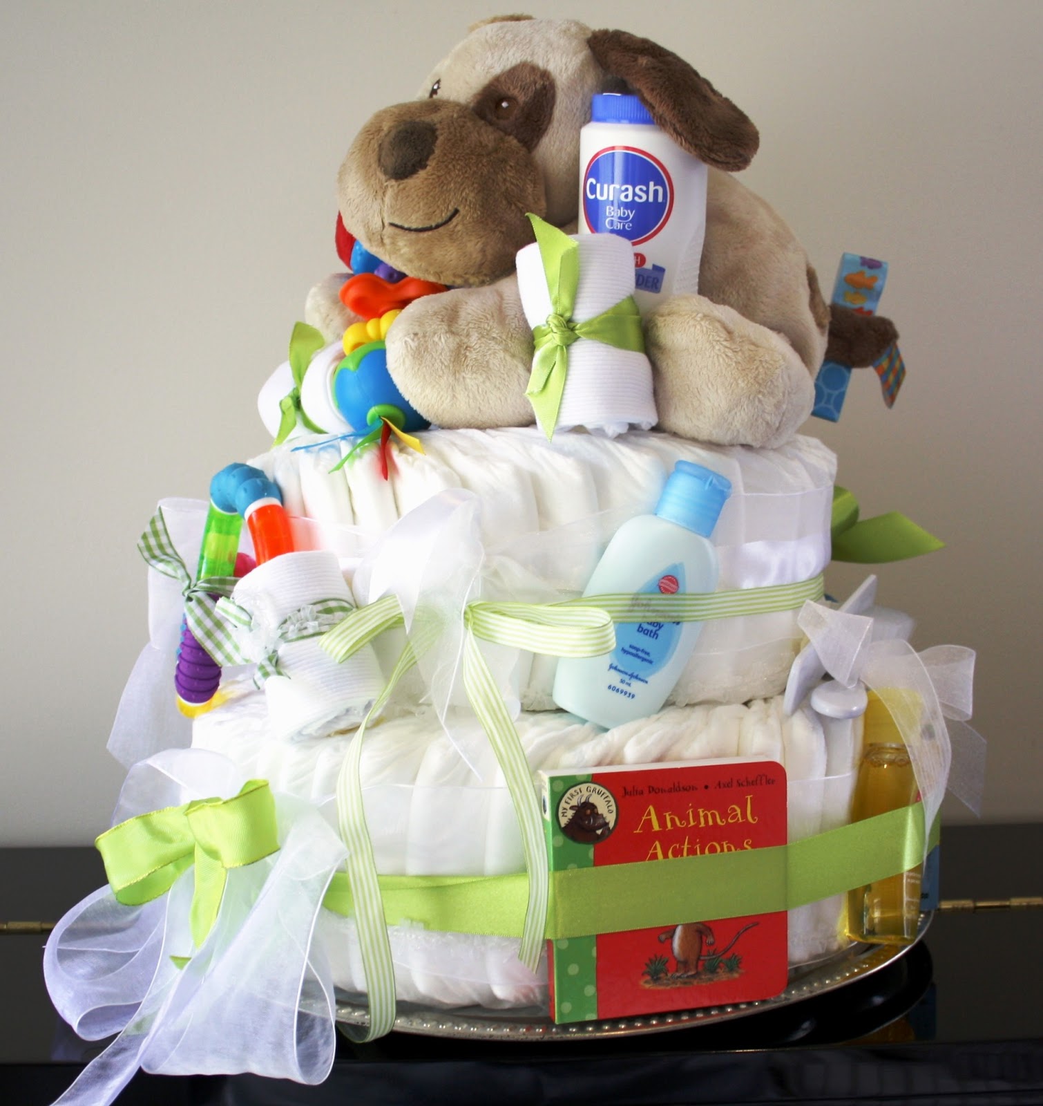 Patches of Heaven: Baby Shower Nappy Cake