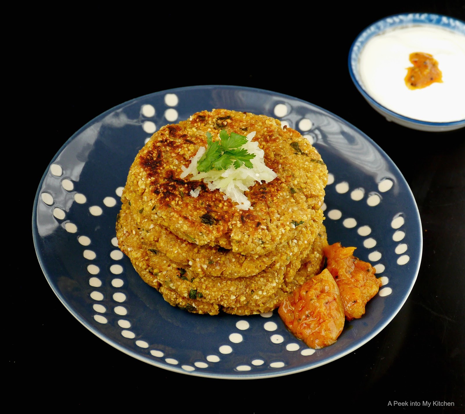 A Peek into My Kitchen: Cornmeal Adai (Pancake) With Kohlrabi (Knol ...