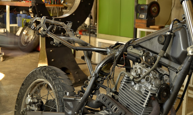 classic engine v: XT600 project