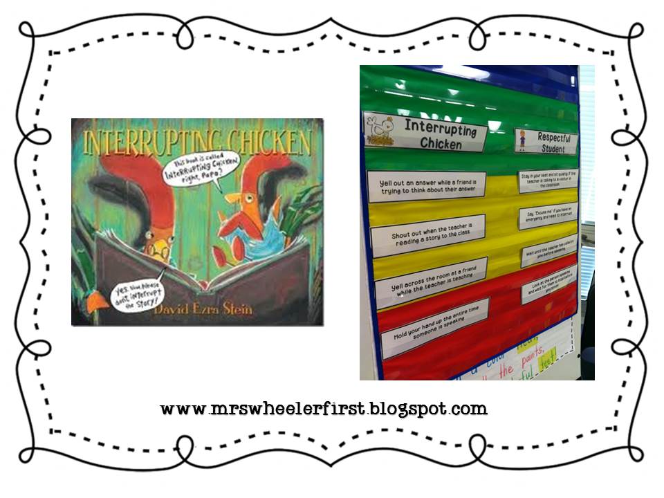 Mrs. Wheeler's First Grade Tidbits: Interrupting Chicken!!