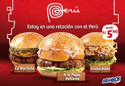 Marketing I- Gladys Choccña: BEMBOS SE VISTE DE ROJO Y BLANCO