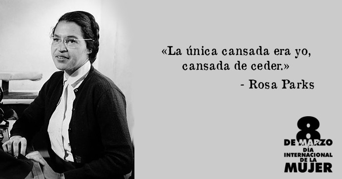 Frases famosas y curiosas: Rosa Parks