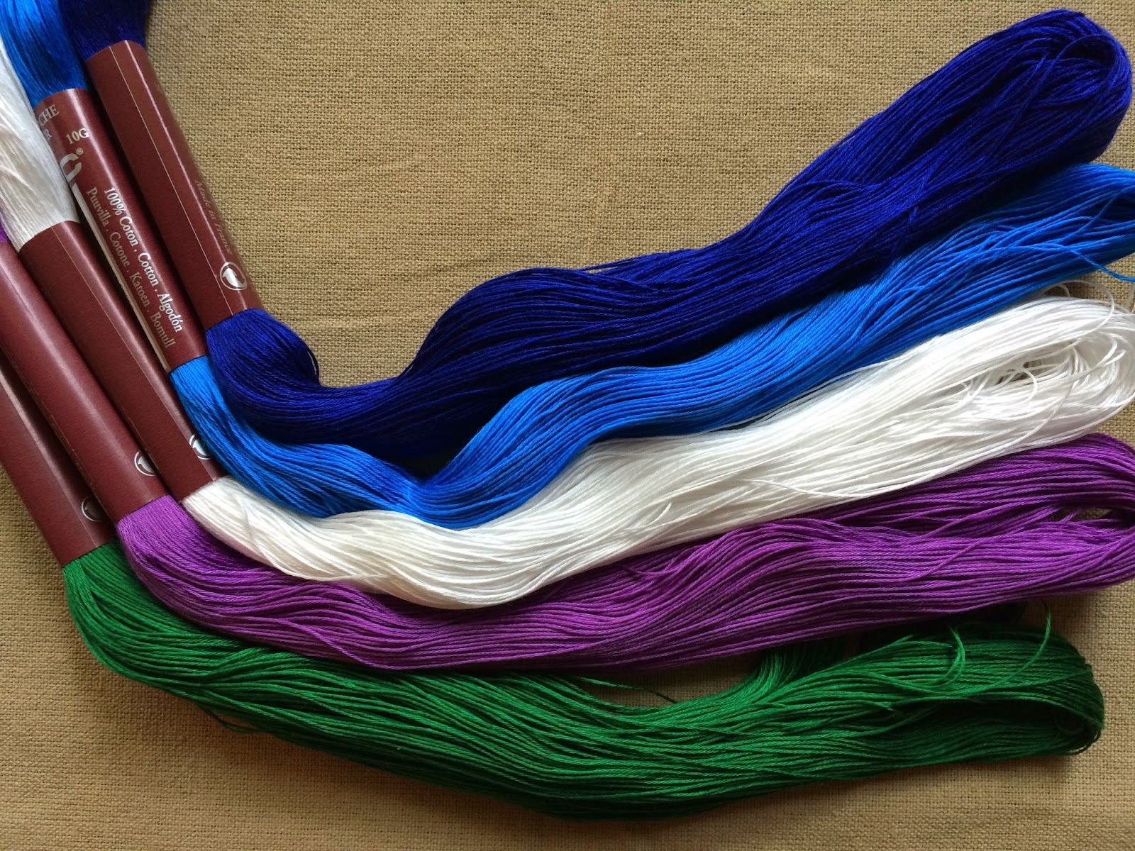 MooshieStitch: Floss Love Vol. 5: Coton Floche A Broder (DMC Floche)