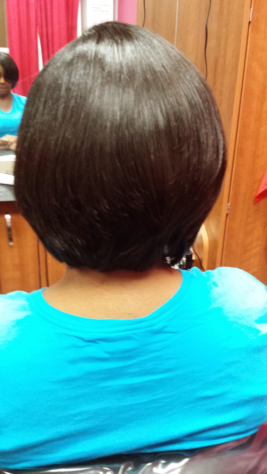 Natural Looking Full Sew-In With Very Little Hair Left Out | LaToya Jones