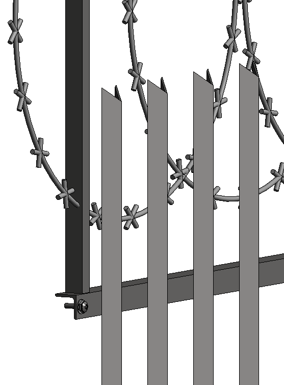 Revit Recess: Revit Devil's Fork Fencing