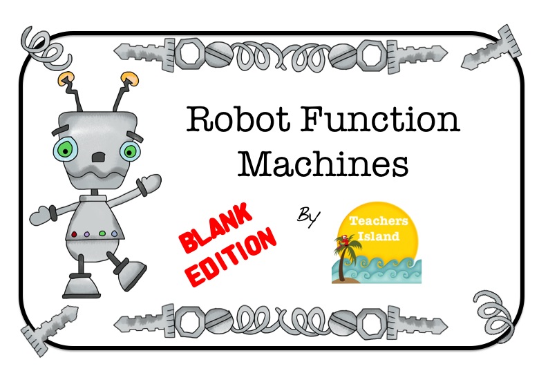 I Love Teacher's Island: Robot Function Machines