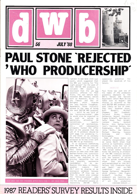 STARLOGGED - GEEK MEDIA AGAIN: 1988: DWB ISSUE 56