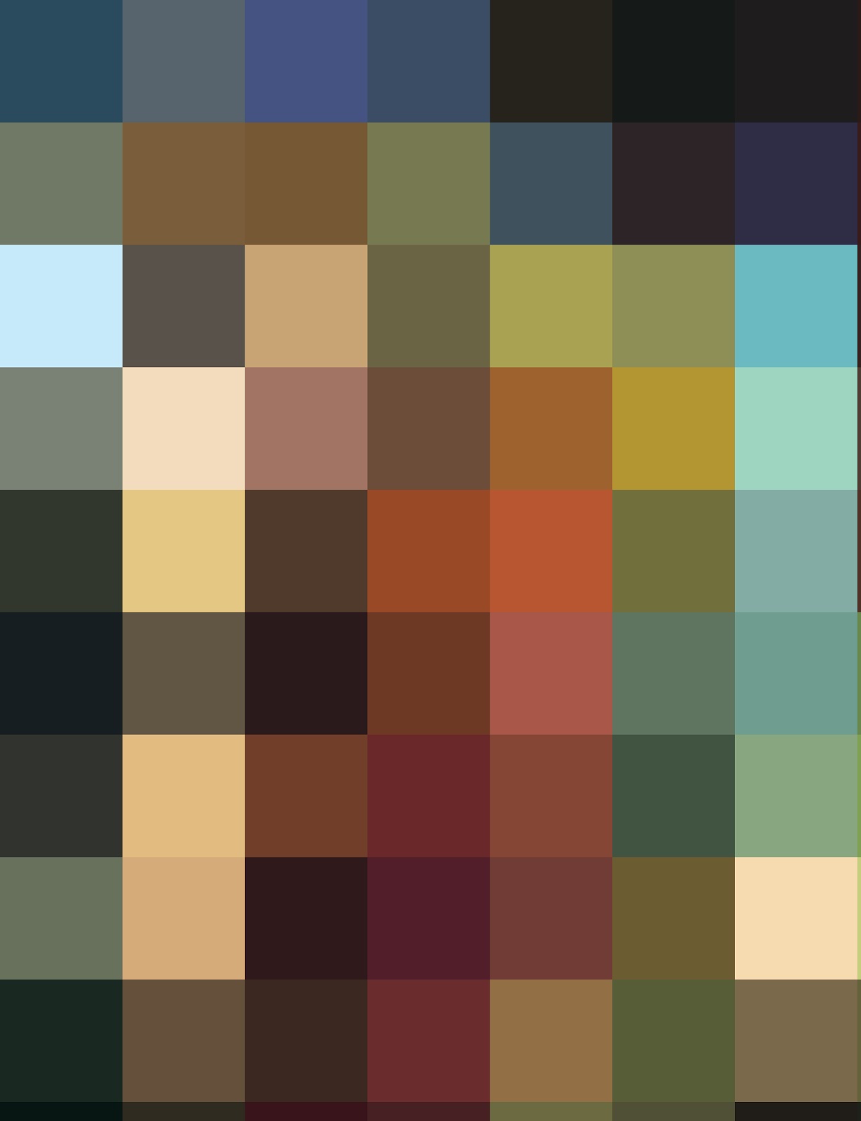 Veronese. Color schemes approximation.