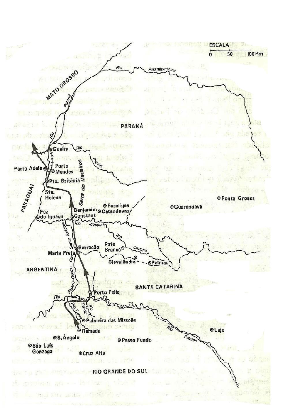 NIOAQUE E A HISTÓRIA: TÓPICO 7 - NIOAC E A COLUNA PRESTES 1925 - 1927