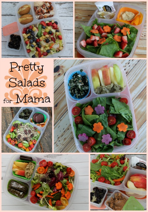 Biting The Hand That Feeds You: Pretty (Yummy!) Salads for Mama!