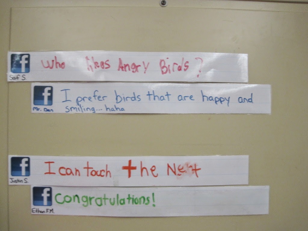 A Facebook Wall for my Classroom - Breezy Special Ed