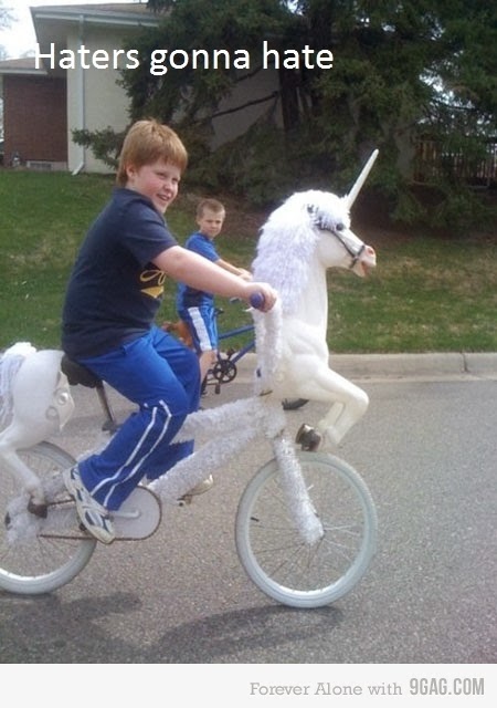Two Wheels Better: Best Ten Bicycle Meme's of the Month and Two Unicorn ...