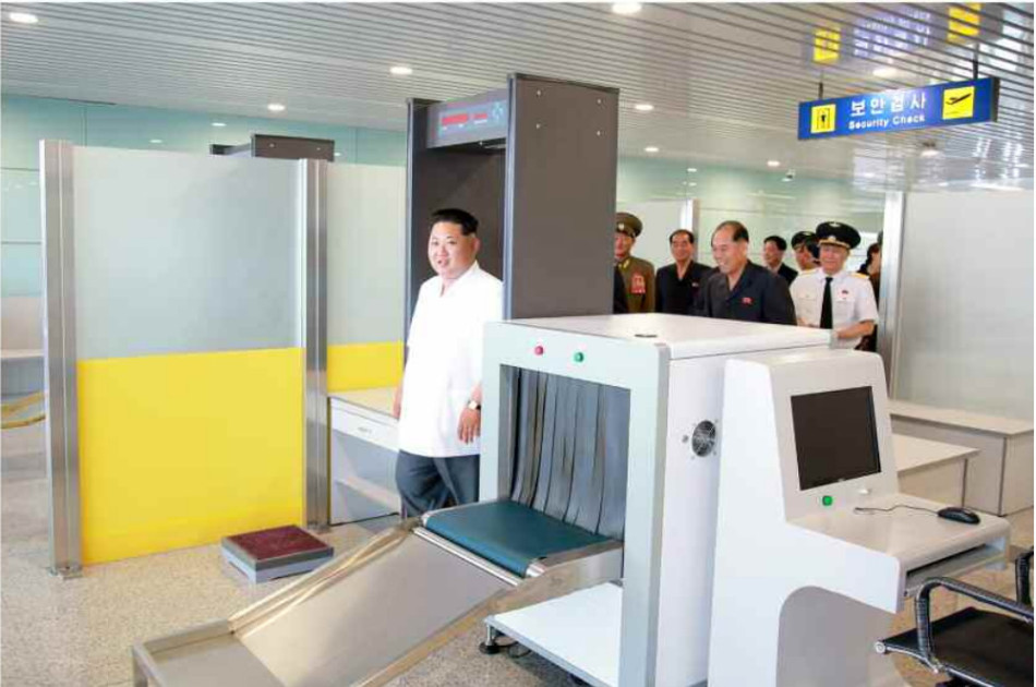 Pyongyang international airport new terminal visits by Kim Jong Un ...