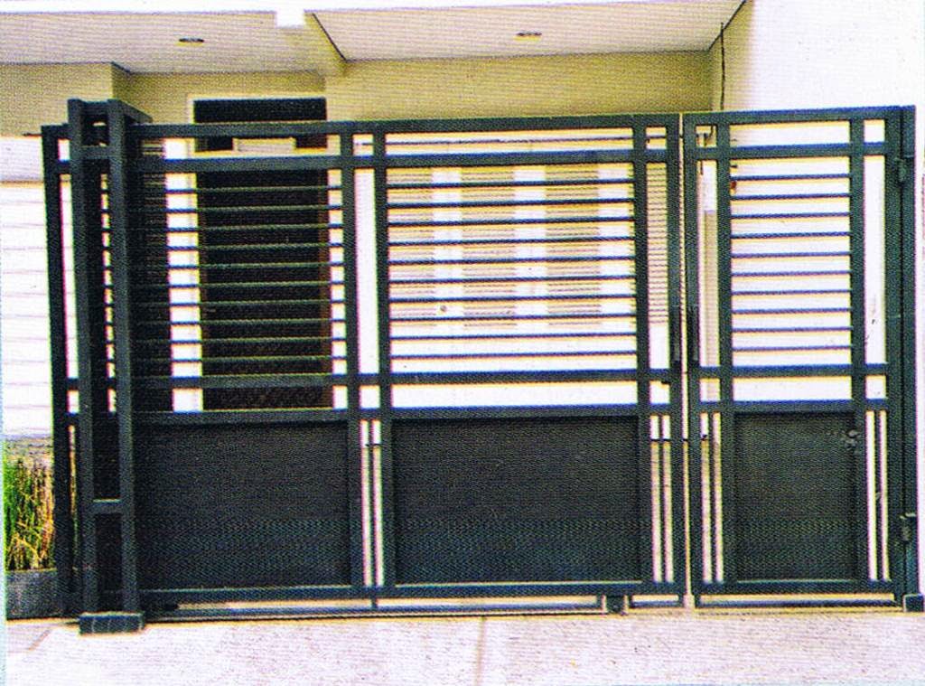 Ide Terkini 30+ Gambar Pintu Pagar Besi Lipat