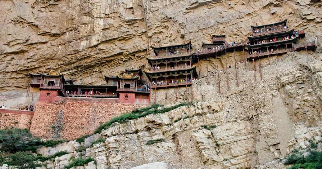 Hanging Monastery of Datong, China: Not for the weak hearted! | The ...
