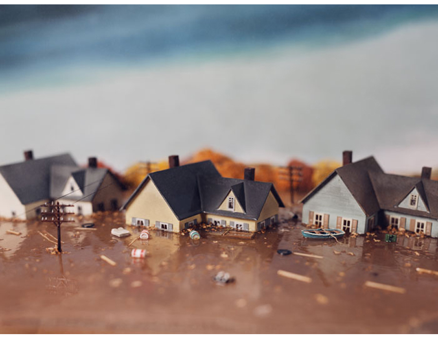 High River flooding | Miniature photography, Diorama, Miniature model