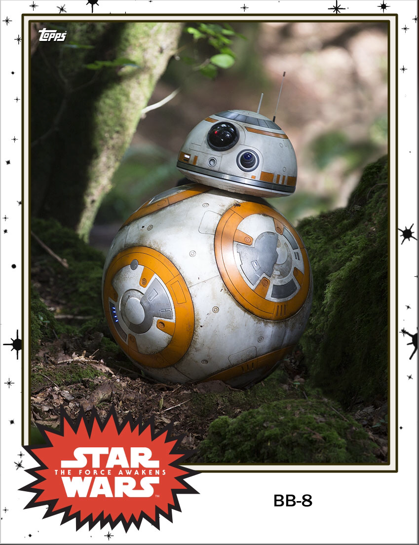 BB-8 trading card