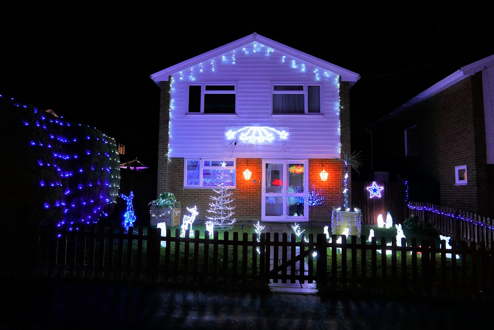 Lucy Melford: Spectacular lit-up houses at Christmas