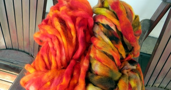 Fiber journey: from roving to yarn cake