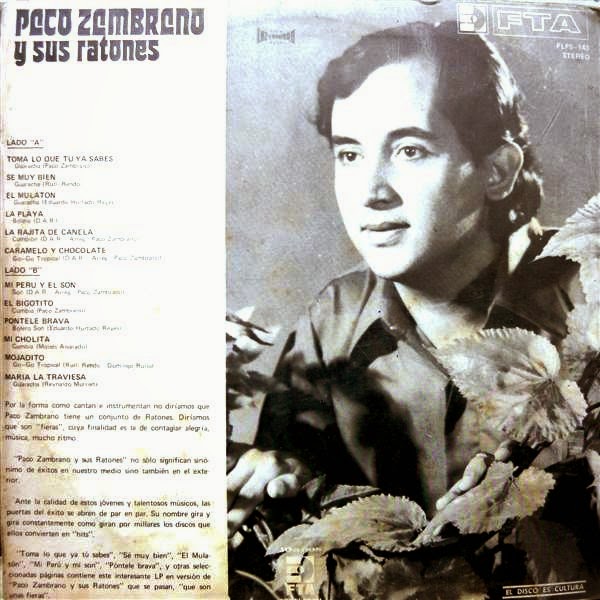 HILLARY RAMIREZ: PACO ZAMBRANO Y SUS RATONES