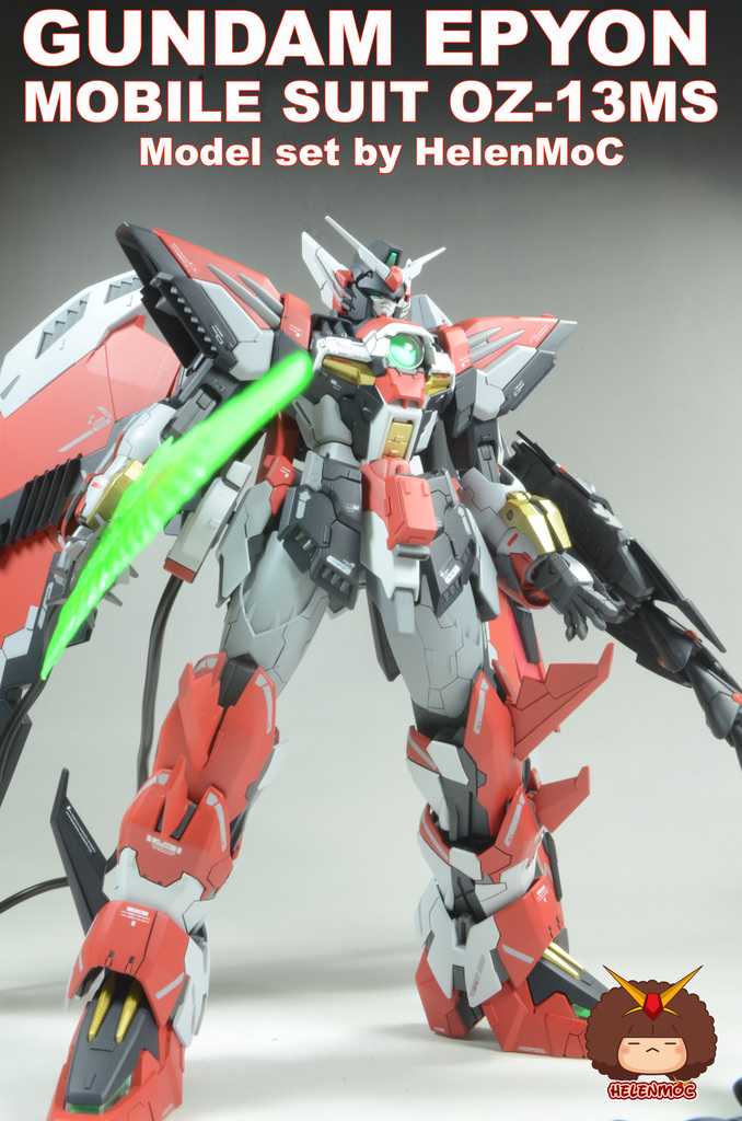 GUNDAM GUY: MG 1/100 OZ-13MS Gundam Epyon - Customized Build