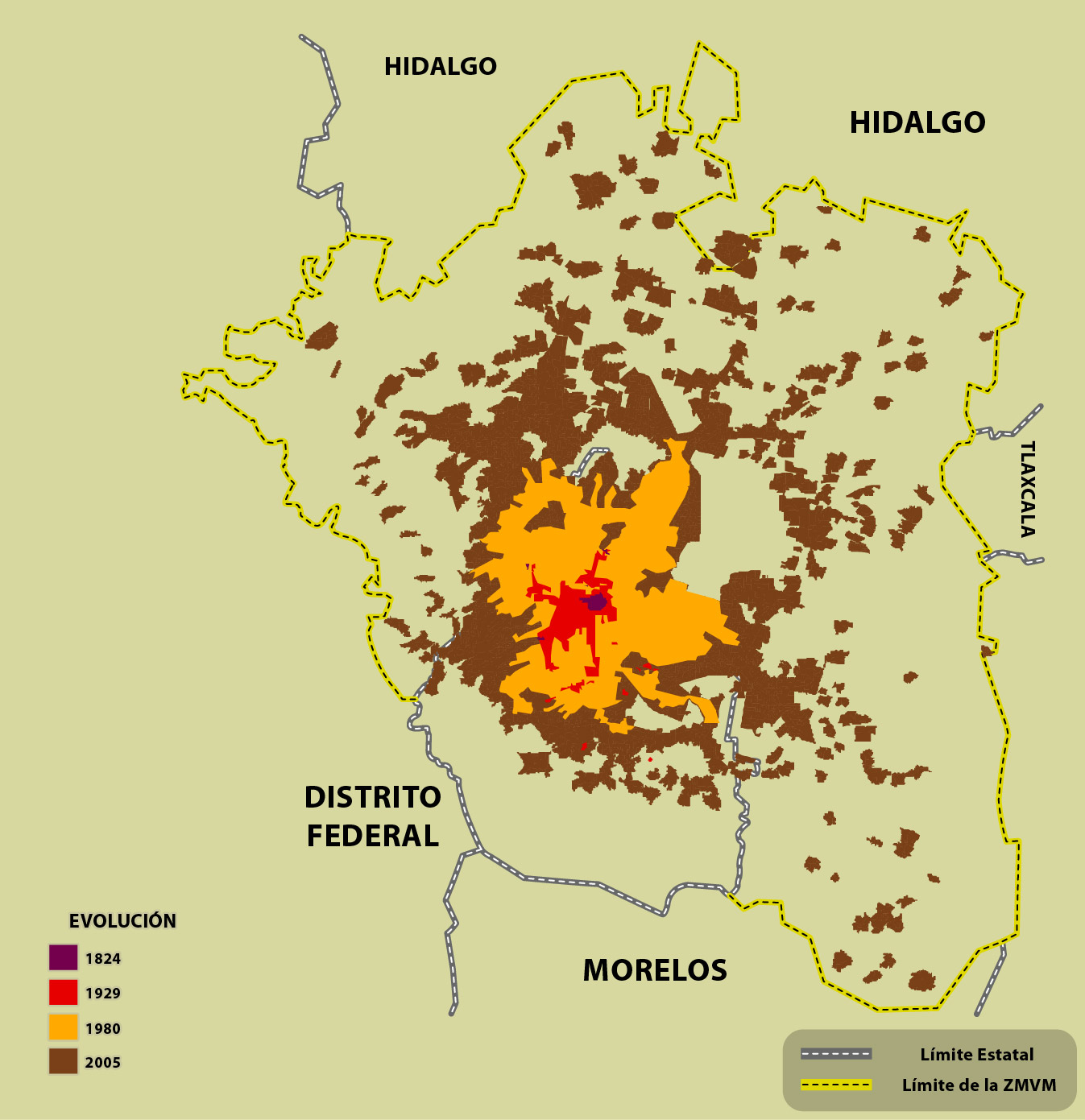 Investigación Supervía: Mapas