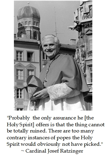 DC-Laus Deo: "Cardinal" Josef Ratzinger on Faith