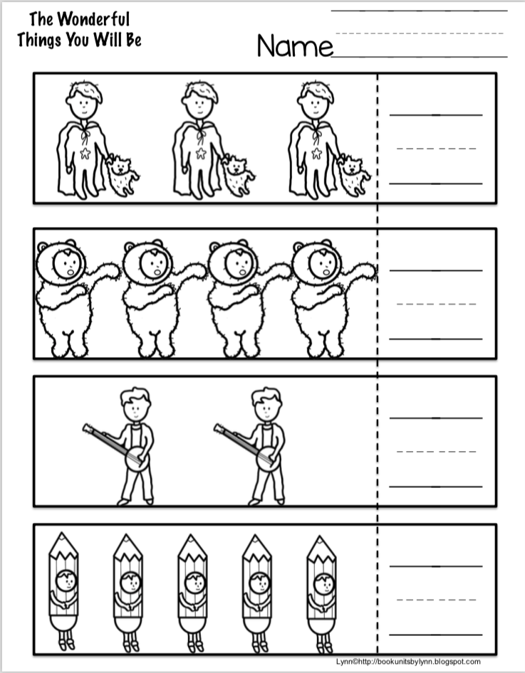 THE WONDERFUL THINGS YOU WILL BE ~ Book Units by Lynn