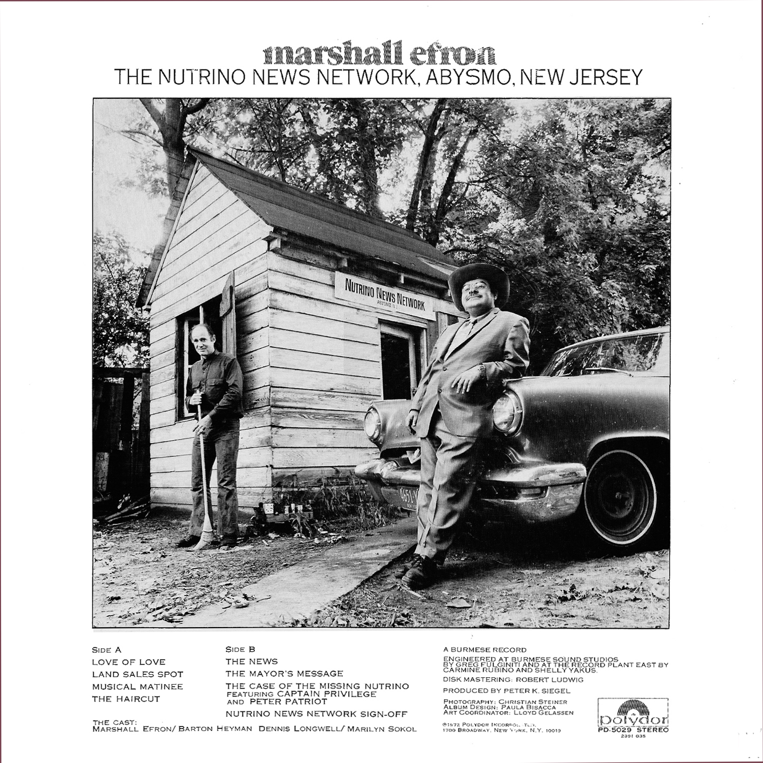 Vintage Stand-up Comedy: Marshall Efron - Nutrino News Network 1972