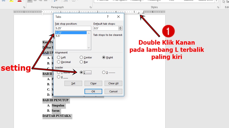 Panduan Penggunaan Microsoft Word: Membuat Daftar Isi Rapi dengan Mudah