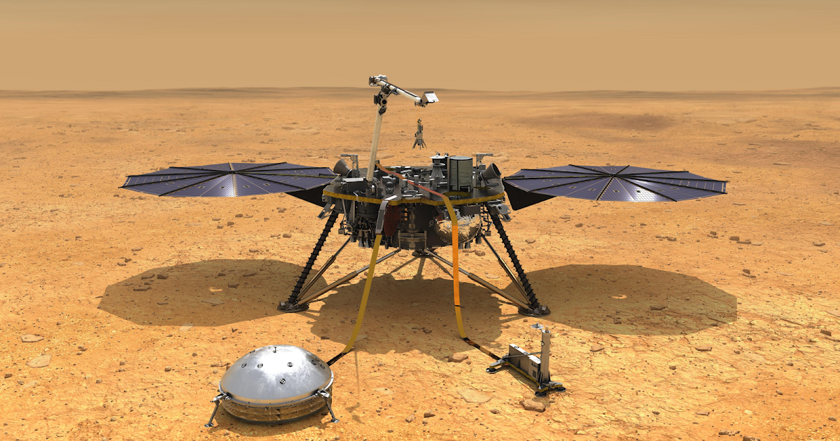desarrollo defensa y tecnologia belica: La misión InSight de la NASA ha llegado a Marte para ...