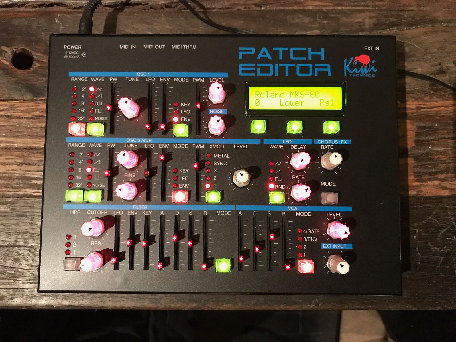 MATRIXSYNTH: Kiwi Technics Kiwi Patch Editor