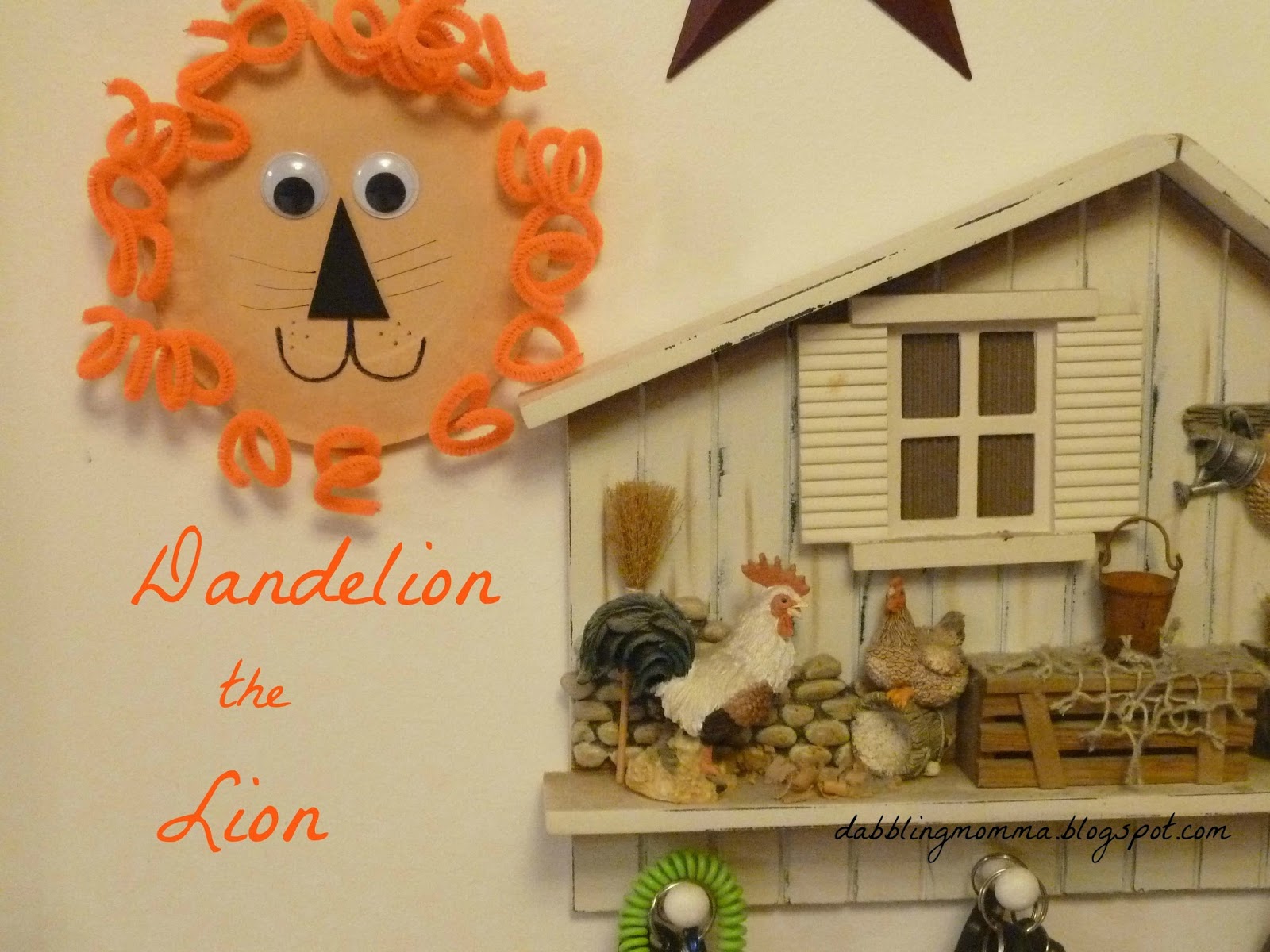 Dabblingmomma: Dandelion the Book and Paper Plate Craft