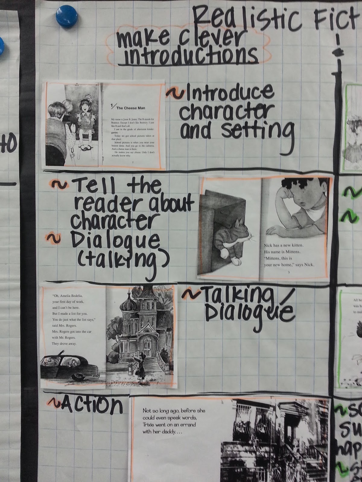 The Go To Teacher: Writing realistic fiction stories