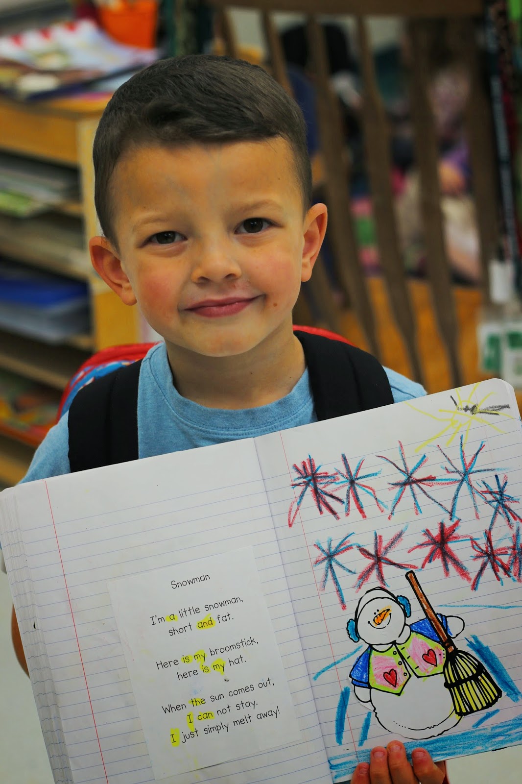 Kindergarten Smiles: Kindergarten Poetry Journals