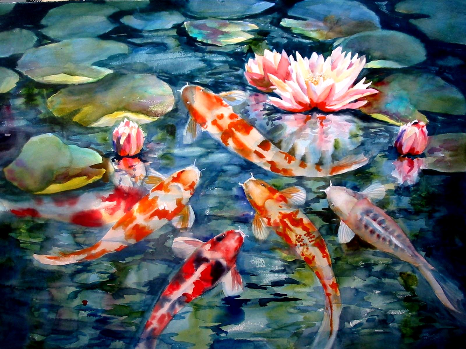 Los Peces Koi y su significado - 「Lost in deep dreams」