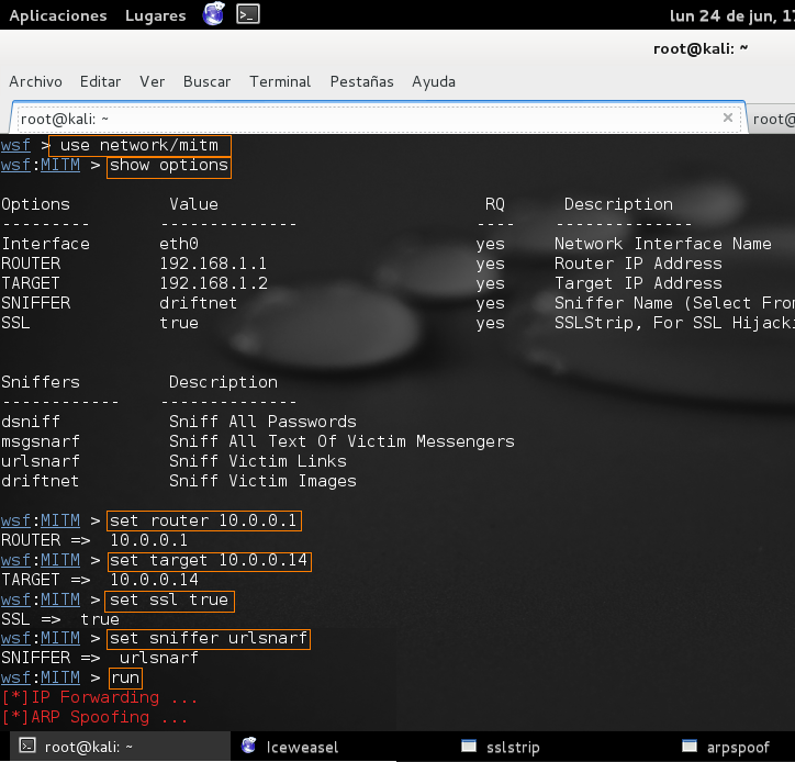 Descubriendo Websploit ~ Security By Default