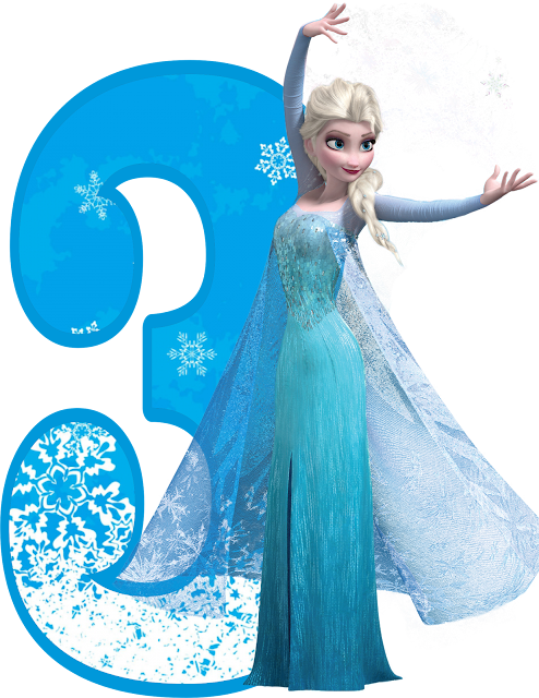 kit Imprimible Frozen Gratis con Etiquetas y Números