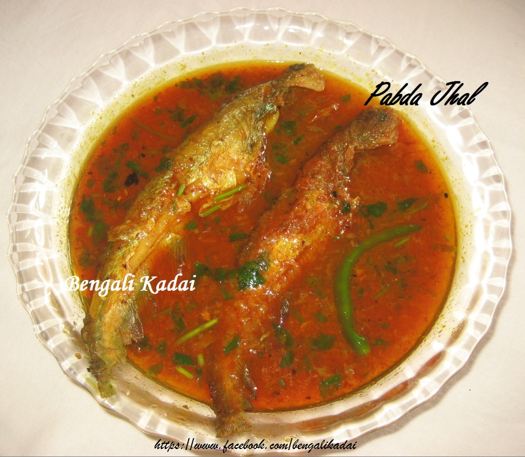 Bengali Kadai: Pabda Kalonji Jhal(Bengali Fish Curry)