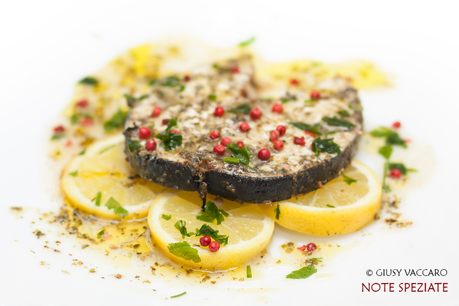 Pesce spada al forno con marinata al limone - Note Speziate