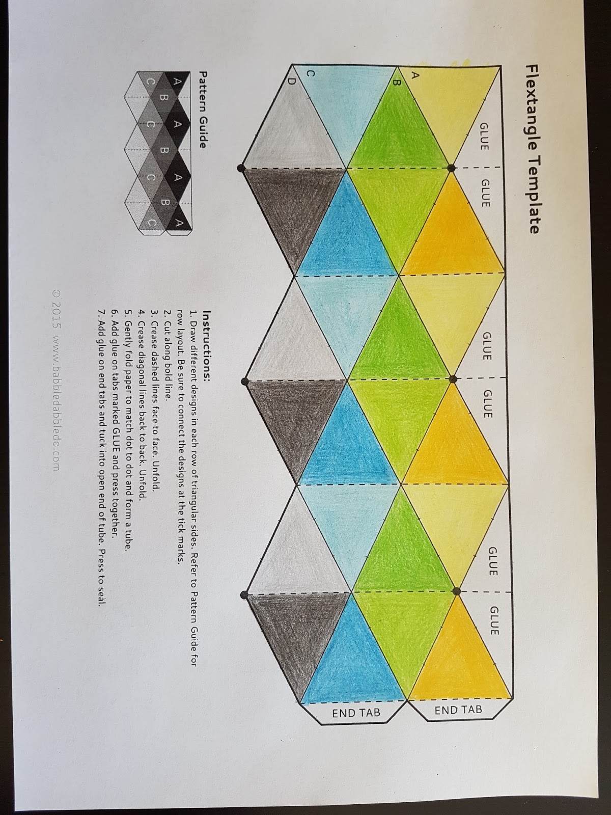 Chez Fantômette: Flextangle
