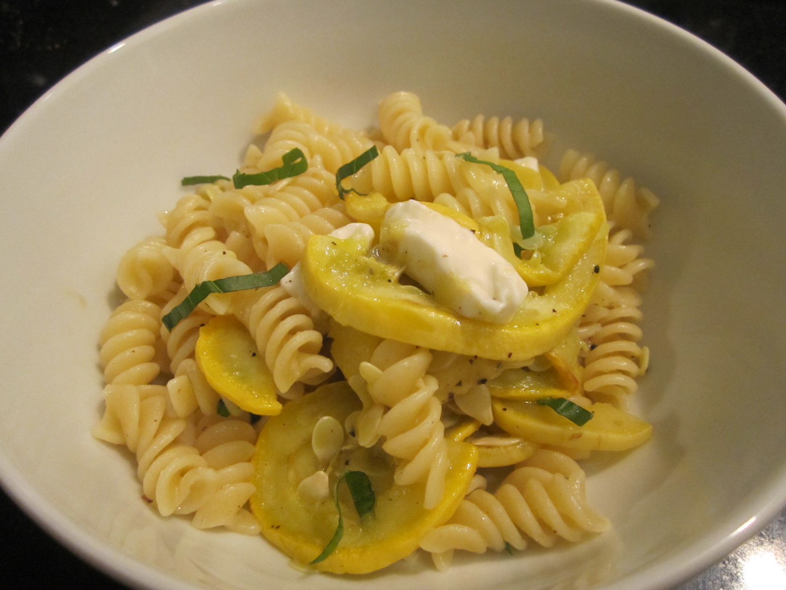 Sophie in the Kitchen: Roasted Summer Squash Pasta