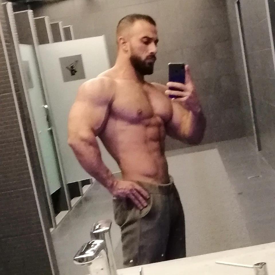 world bodybuilders pictures: iraqi bodybuilder saad shaaban from erbil city