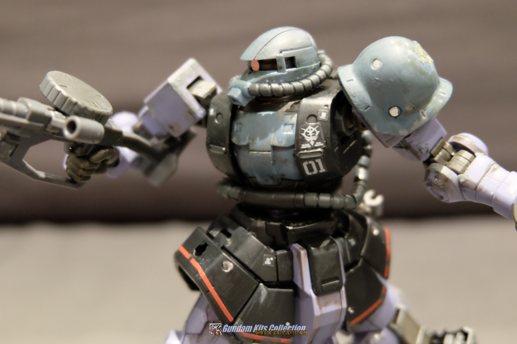 Painted Build: HG 1/144 High Mobility Prototype Zaku [Gundam THE ORIGIN ...