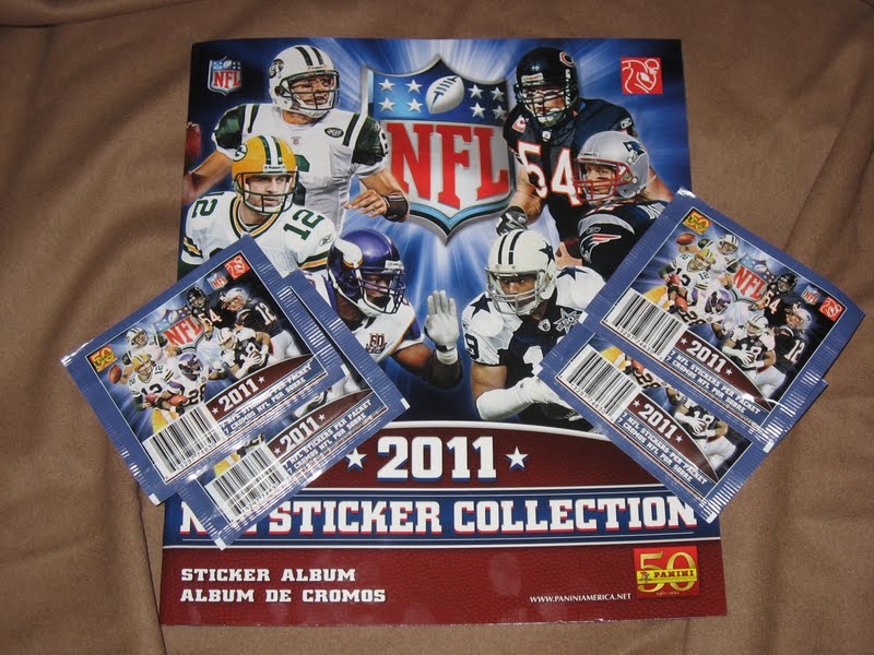 All About Sports Cards: Your Chance To Win Our 2011 Panini NFL Sticker ...