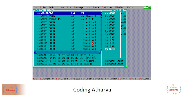 43 Program to count odd number from 8 bit array in 8086 Microprocessor ~ Coding Atharva