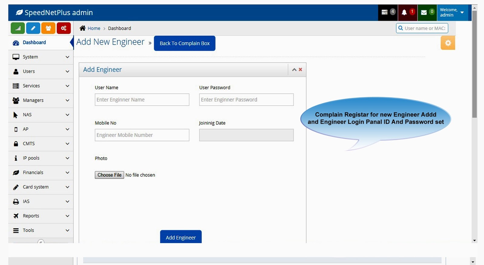 Radius Manager: Radius Manager Customized Script