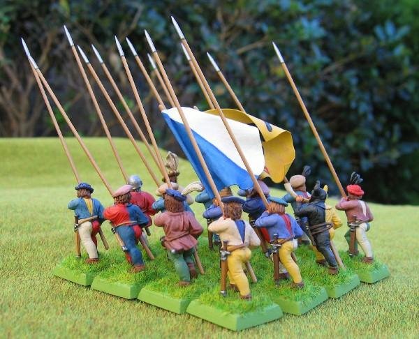 TrojanArt Painting: Swiss Pike Block