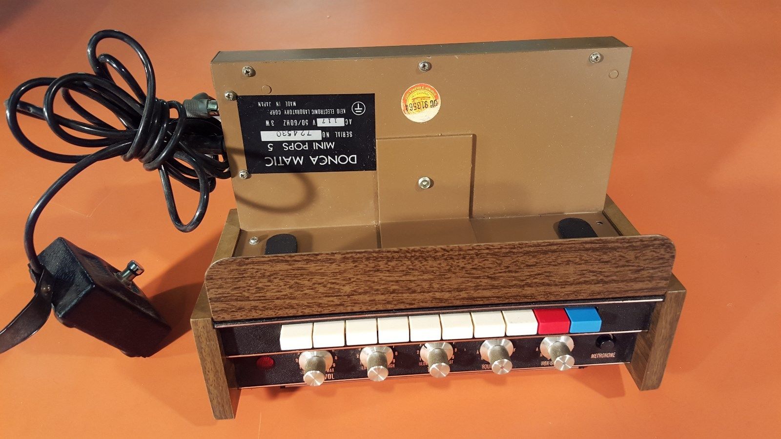 MATRIXSYNTH: Hammond B3 Vintage Rhythm Effects Mini Pops 5 SN 724530